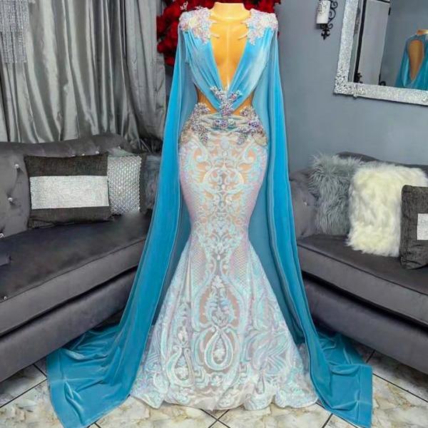 Beaded Yellow Prom Dresses Long 2024 Elegant Dubai Fashion Modest Prom ...